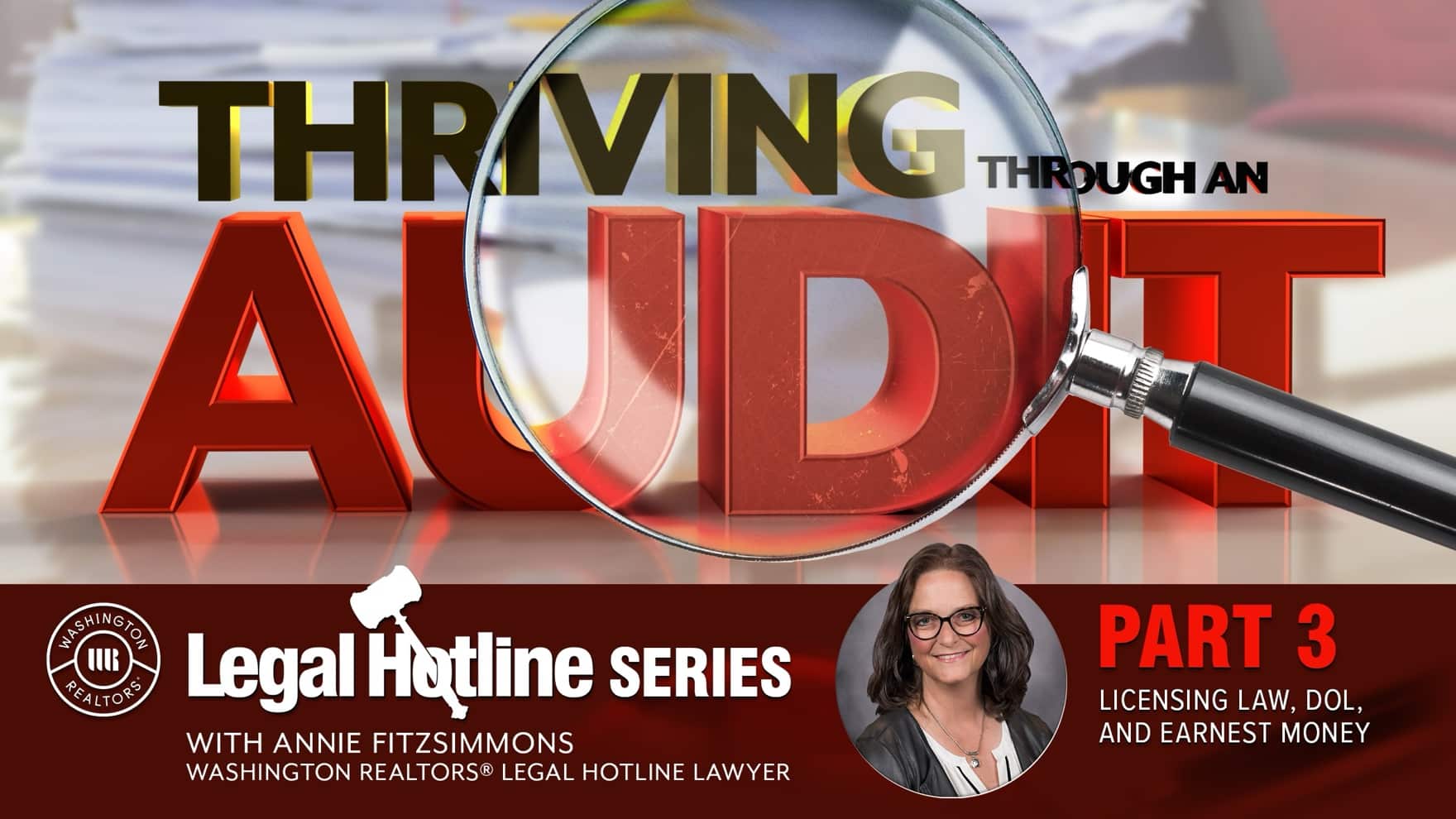 LEGAL HOTLINE VIDEO SERIES Thriving Through an Audit: Part 3 - Earnest ...